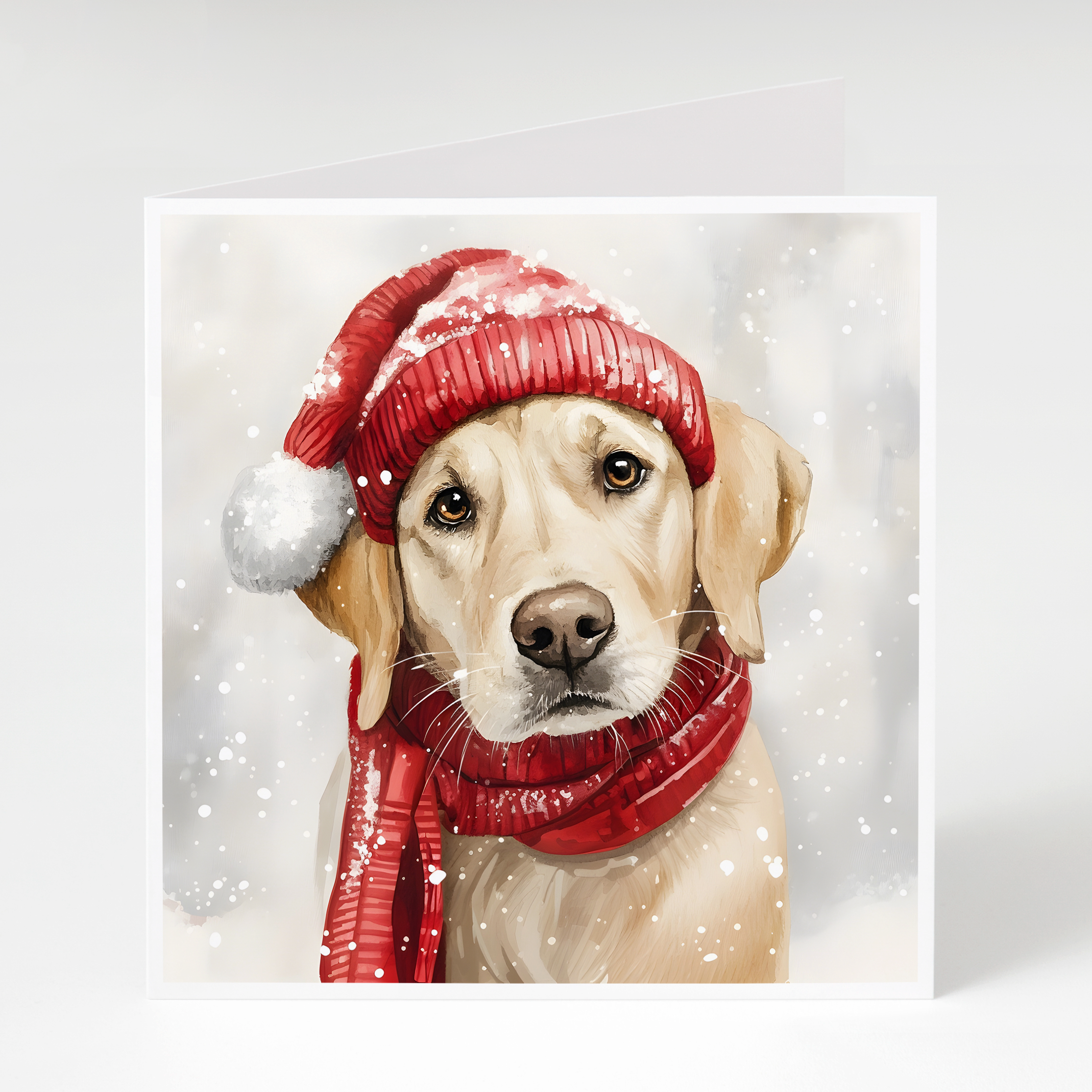 Labrador Christmas Cards – Pack of 5 | Dog Lover xmas Cards | Dogvotion